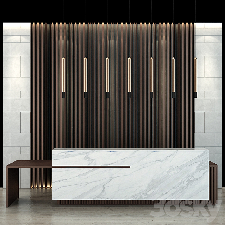 کانتر اداری شماره 087 – Modeleto