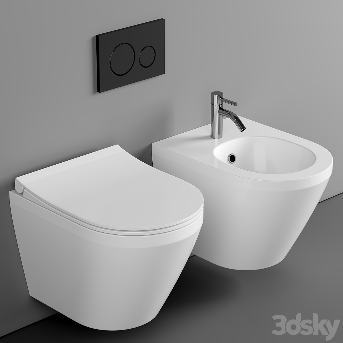 توالت فرنگی شماره 093 - Modeleto