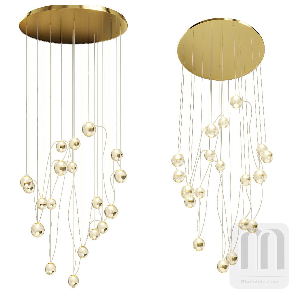 لوستر مدرن شماره 018 - Modeleto