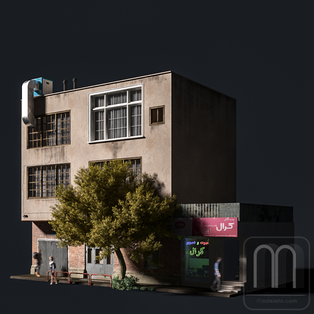 ساختمان ایرانی مغازه دار(EXTERmO)-Vol 02 - Modeleto